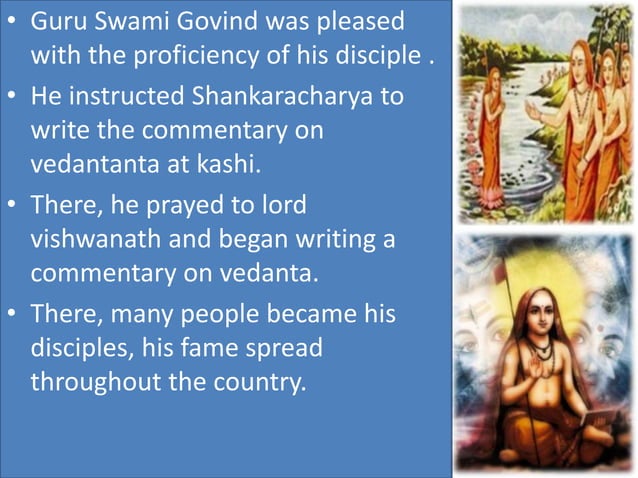 Adi guru shankaracharya | PPTX | Hinduism | Religion & Spirituality
