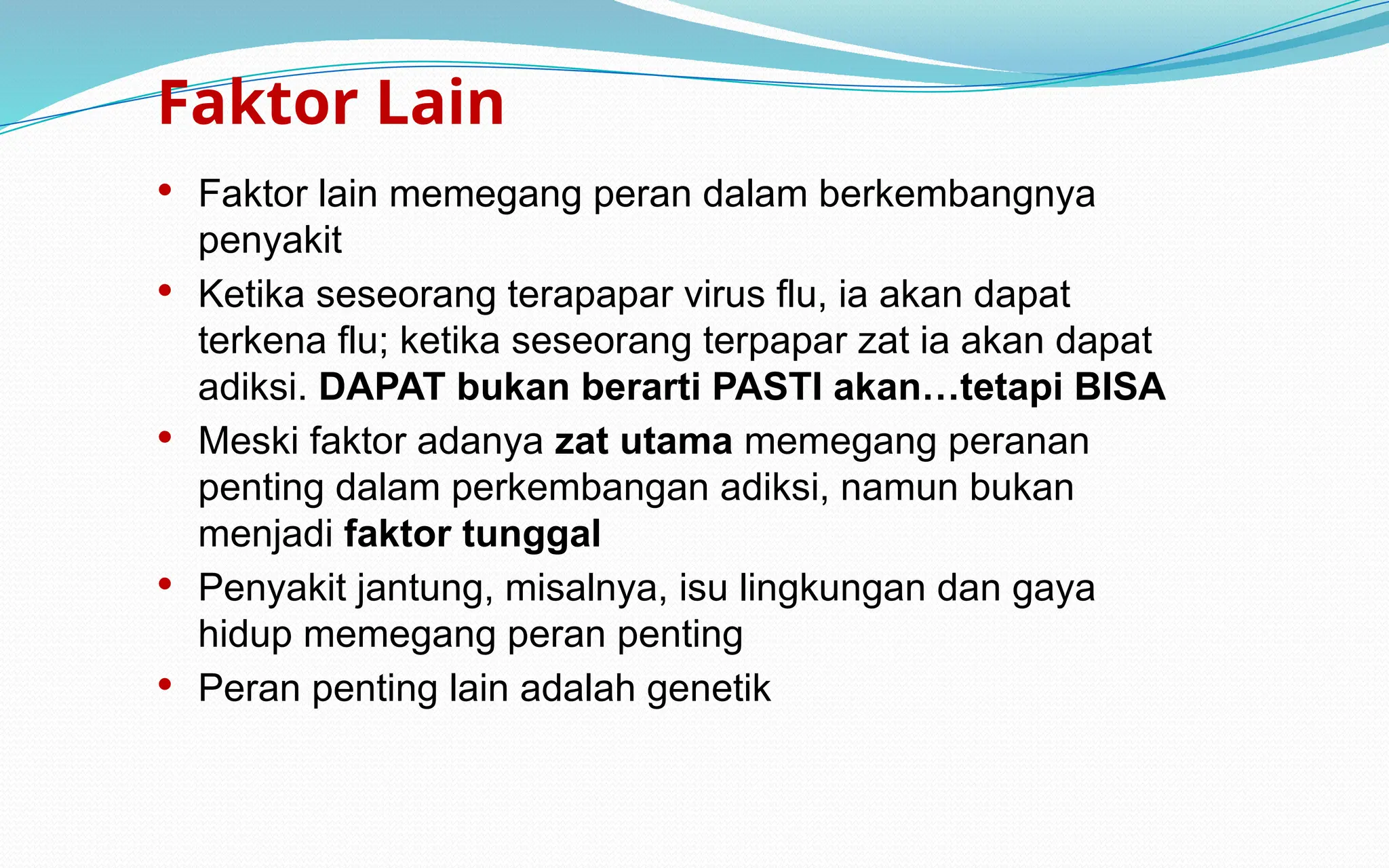 Adiksi pada pengguna narkotika dan obat obatan | PPTX