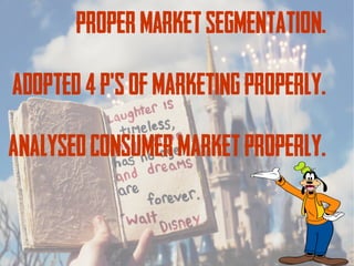 DISNEY CASE STUDY ON CONSUMER BEHAVIOR | PDF