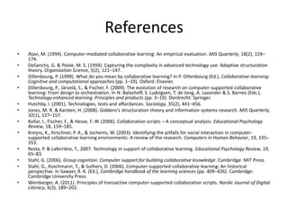 Designing CSCL environments | PPT