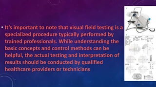 Adil Haque,59G-.Visual fields ( perimetry), Control Method.pptx