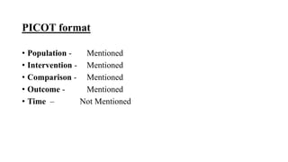 Journal Club Presentation | PPTX