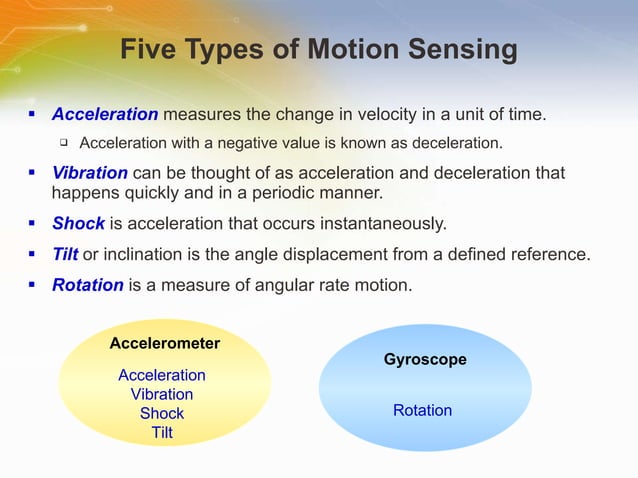 Low g iMEMS® Accelerometers | PPT | Physics | Science