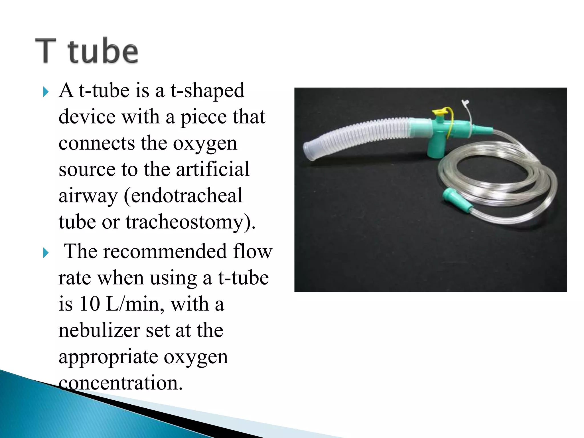 OXYGEN DELIVERY DEVICES - Dr ADIL FAROOQ | PPSX