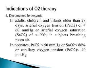OXYGEN DELIVERY DEVICES - Dr ADIL FAROOQ | PPSX