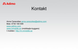 Adimo presentation me mo | PPT