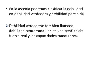 presentación de adinamia características y definición | PPT