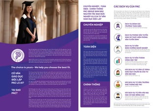 Adina việt nam thiết kế brochure PAC | PPT