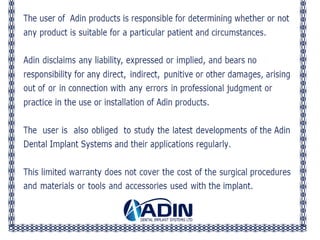Adin implant system | PPTX