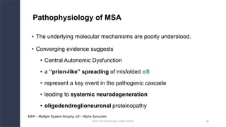 Autonomic Dysfunction in Multiple System Atrophy and Parkinson's ...