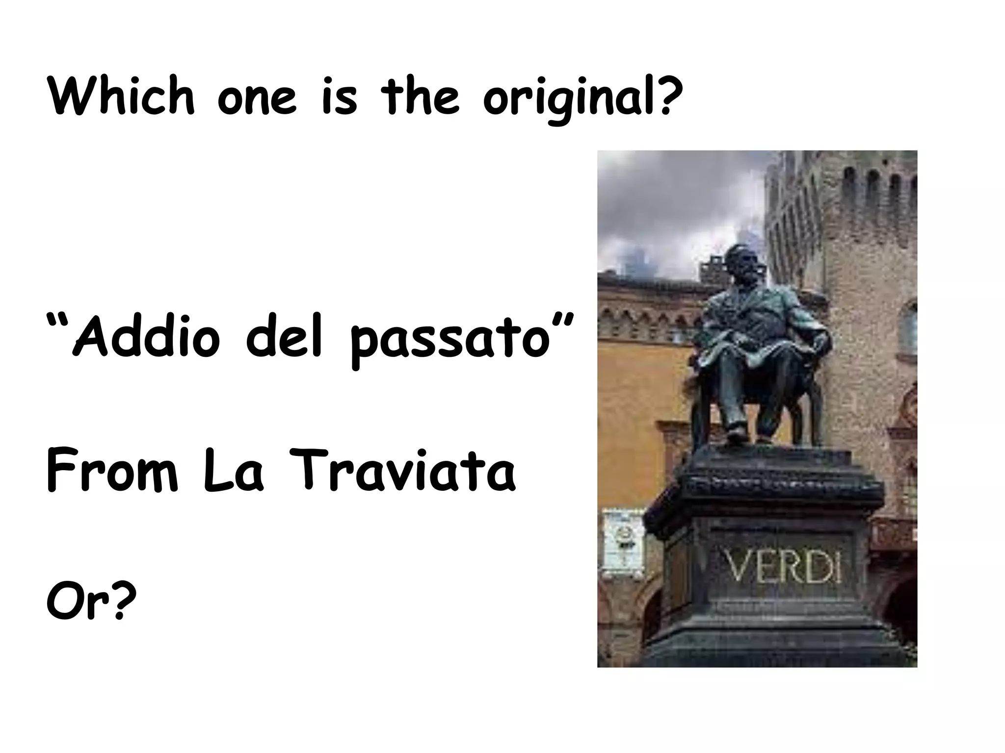 Adio querida | PPTX | Opera | Fine Art