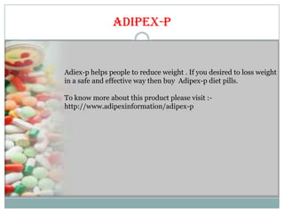 Adipex | PPT