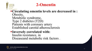 Adipokines as a potential biomarkers for vascular complications in type ...