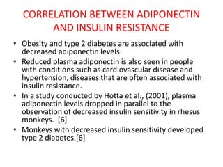 Adiponectin | PPTX