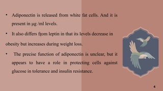 Adiponectin and signaling pathway.pptx Negar Tehrani | PPTX