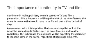 Continuity Power point | PPT