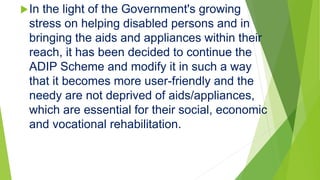 Adip scheme fof pwhi presentation | PPTX