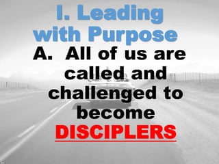 A discipleship overview | PPTX