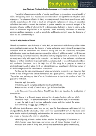 A Discursive Model Of Satire | PDF | Humor and Satire | Pop Culture