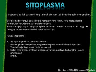 Nukleus dan sitoplasma | PPTX