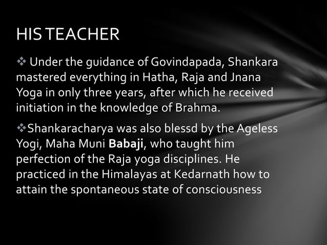 Adi shankaracharya | PPTX | Hinduism | Religion & Spirituality