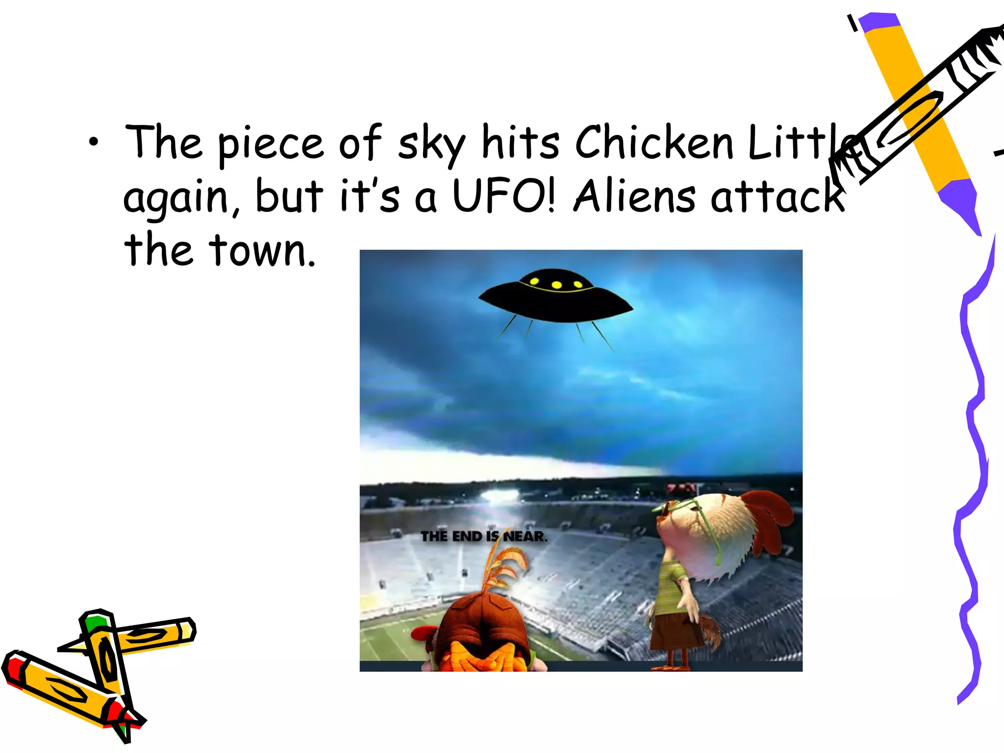 A disney story chicken little | PPT