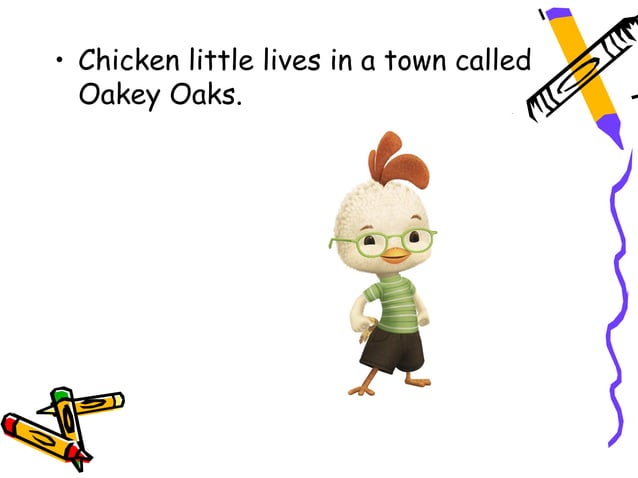 A disney story chicken little | PPT