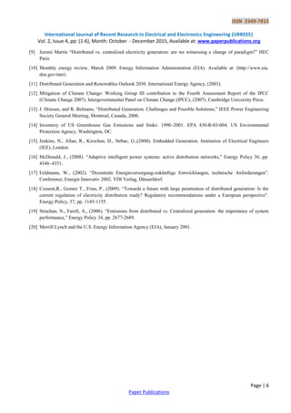 A Distinctive Analysis between Distributed and Centralized Power ...