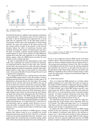 A Distortion-Resistant Routing Framework for Video Traffic in Wireless Multihop Networks | PDF