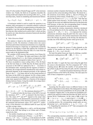 A Distortion-Resistant Routing Framework for Video Traffic in Wireless Multihop Networks | PDF