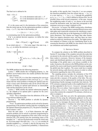 A Distortion-Resistant Routing Framework for Video Traffic in Wireless Multihop Networks | PDF