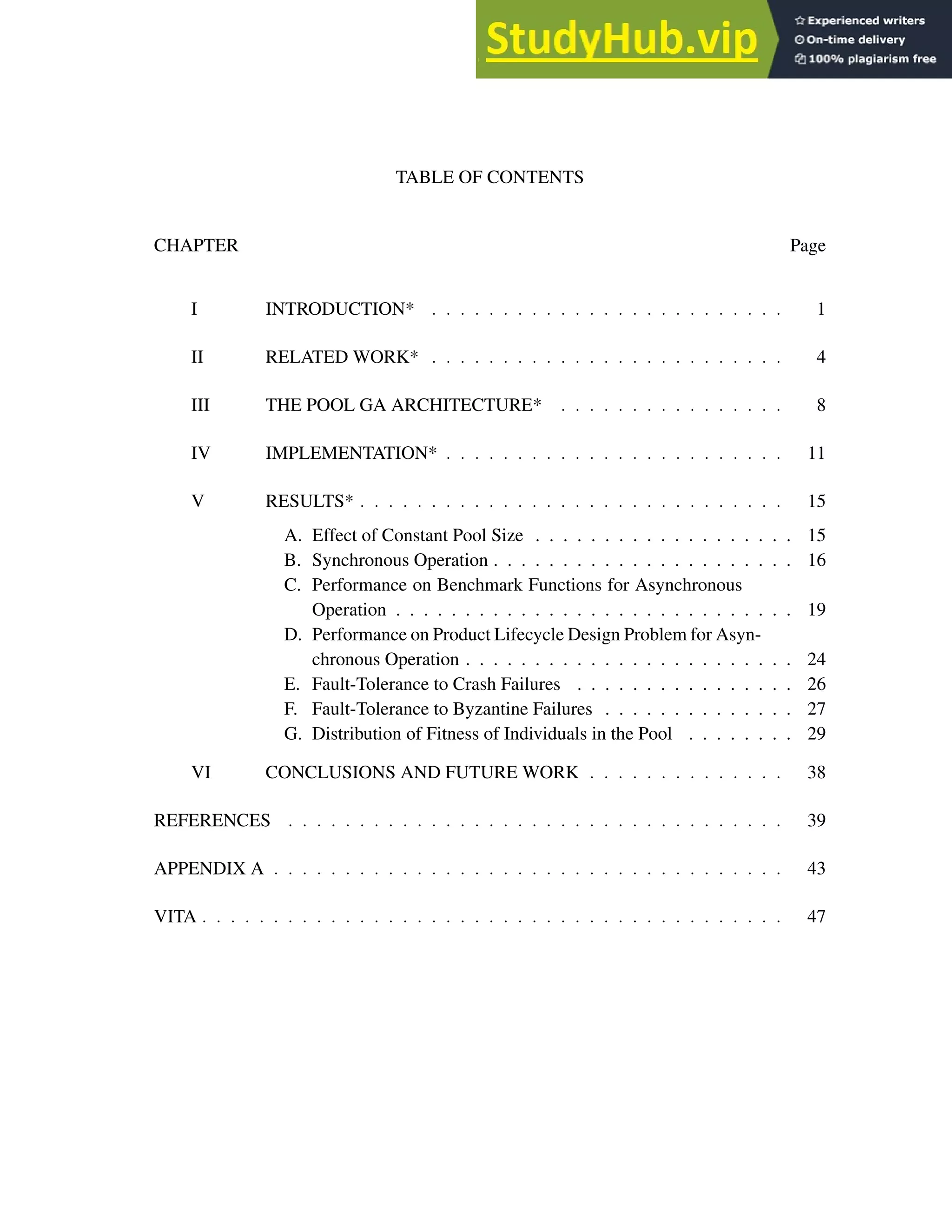 A Distributed Pool Architecture For Genetic Algorithms Pdf