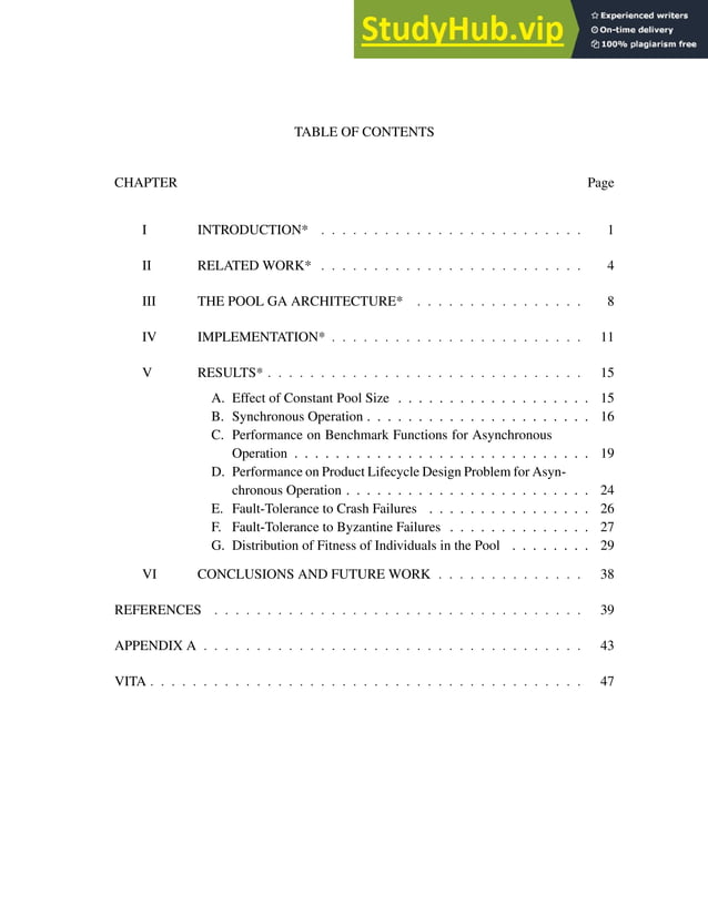 A Distributed Pool Architecture For Genetic Algorithms | PDF