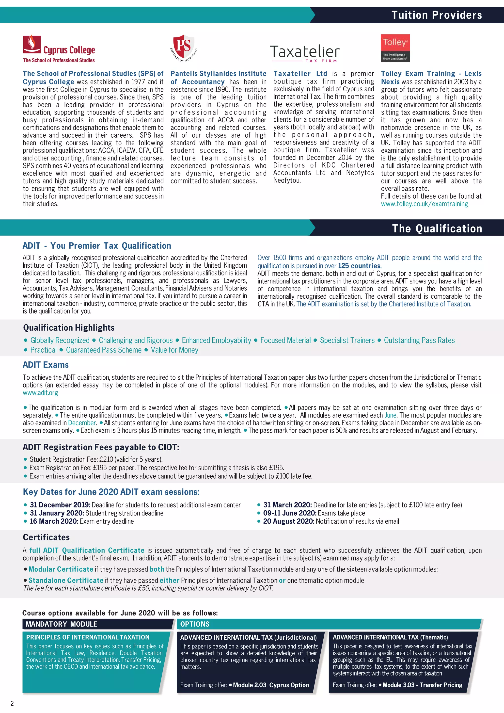 Adit Flyer June-2020 sitting | PDF