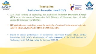 ADIT achievement presentation.pptx for ADIT college | PPTX