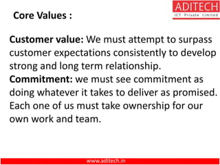 ADITECH ICT PVT LTD Company Profile | PPT