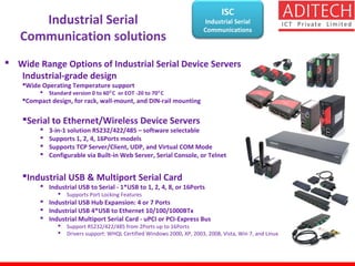 Aditech industrial networking | PPT