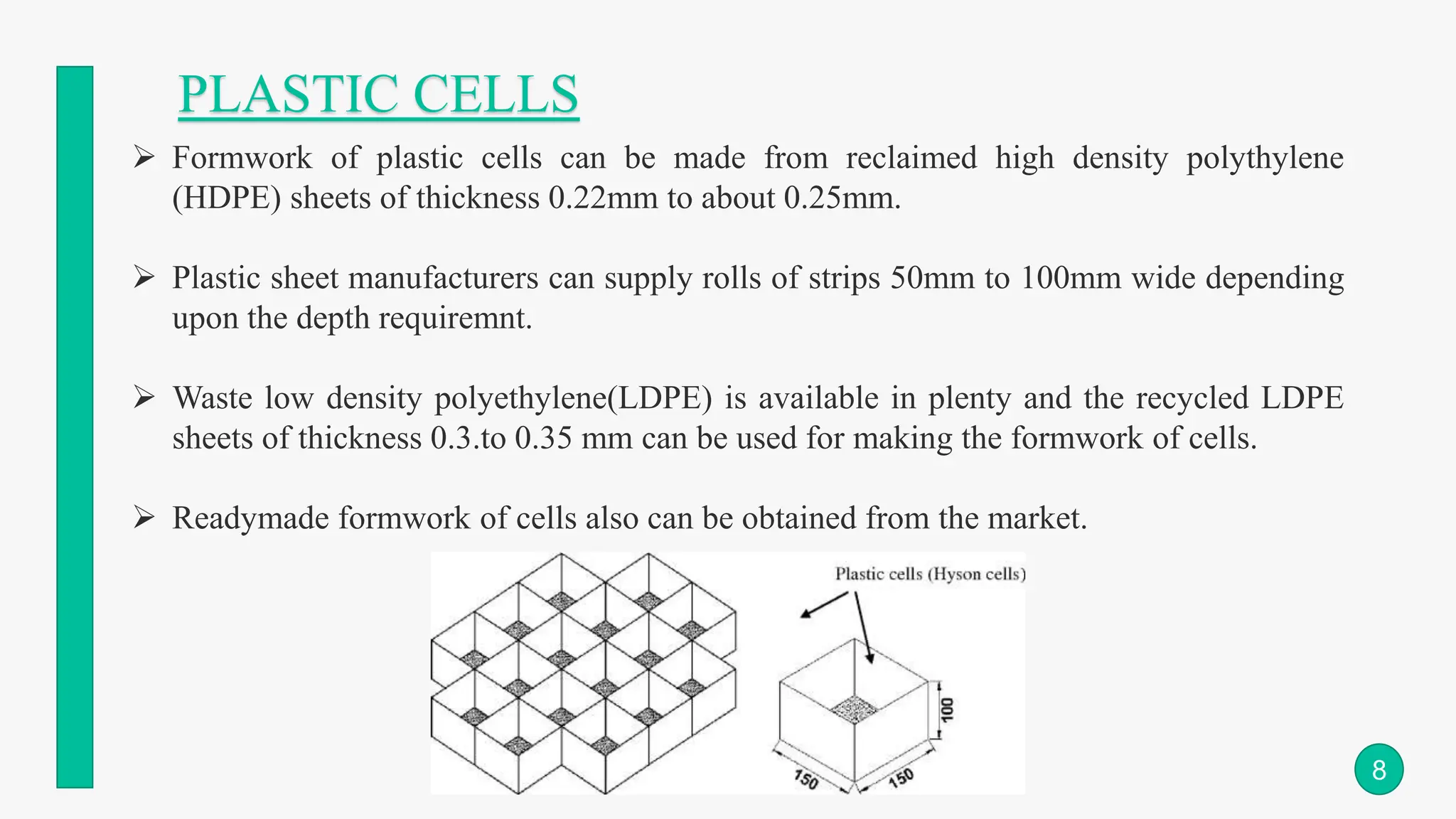 Plastic cell filled concretepavement .pptx