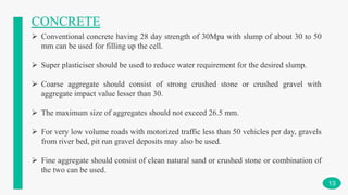 Plastic cell filled concretepavement .pptx