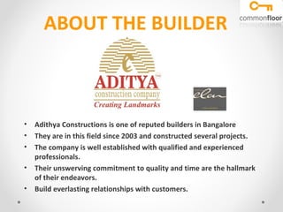 Adithya elan bangalore | PPT