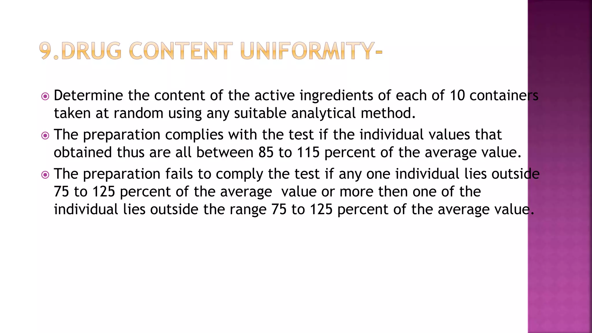 Manufacturing Flow Chart And IPQC Test Of SUSPENSION | PPTX