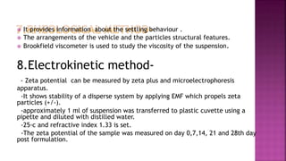Manufacturing Flow Chart And IPQC Test Of SUSPENSION | PPTX