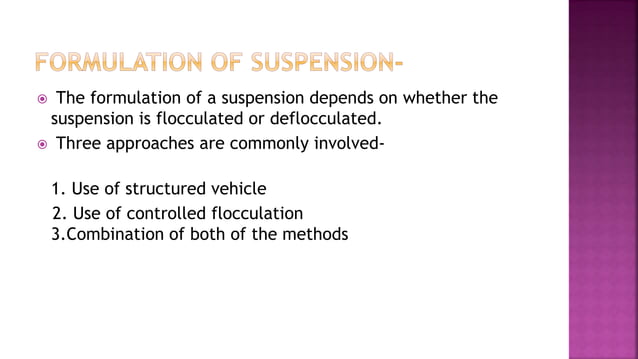 Manufacturing Flow Chart And IPQC Test Of SUSPENSION | PPTX