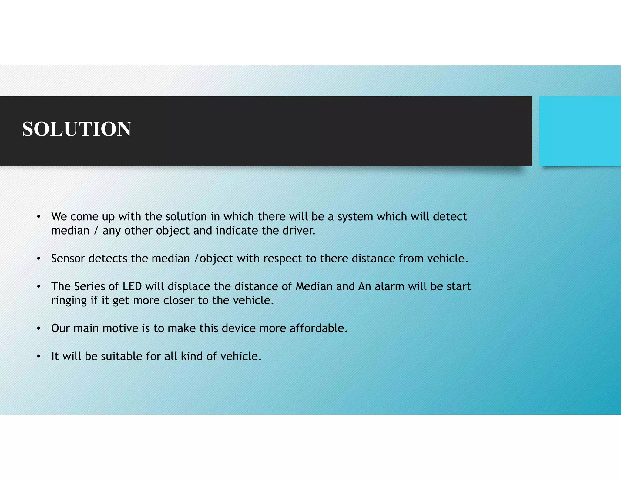 PRESENTATION ON CENTRE MEDIAN DETECTION AND INDICATION SYSTEM | PDF