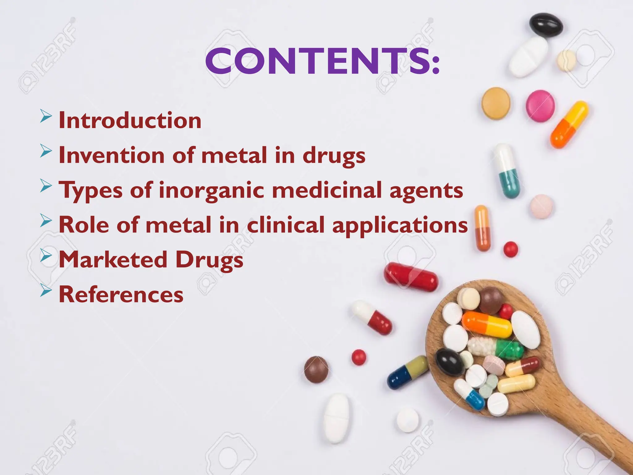 Uses of Metal in drugs:unique properties | PPTX
