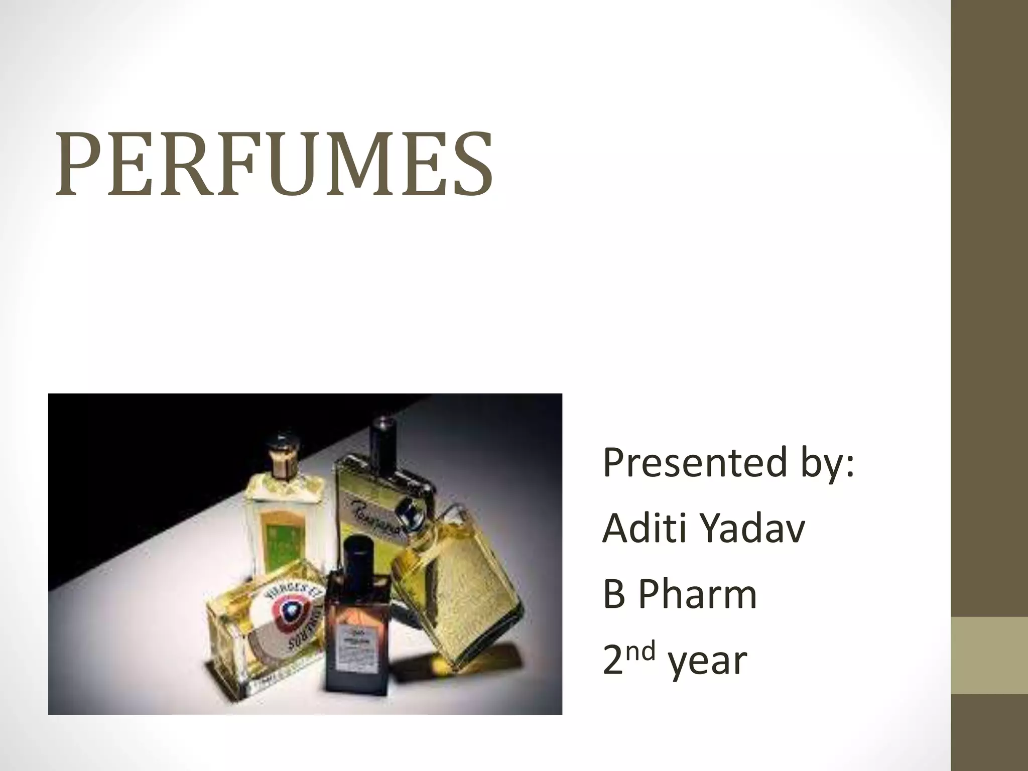 perfumes | PPTX