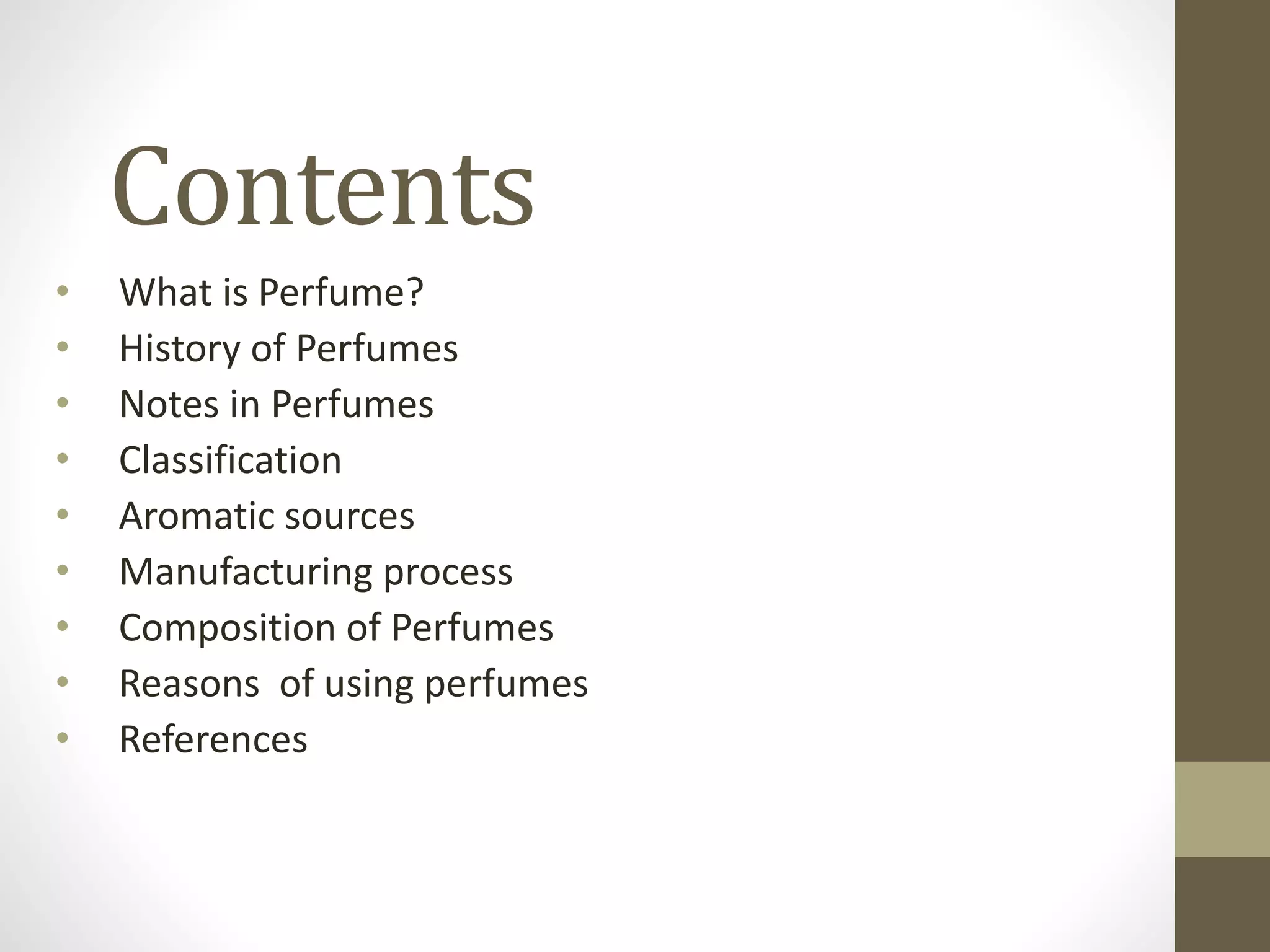perfumes | PPTX