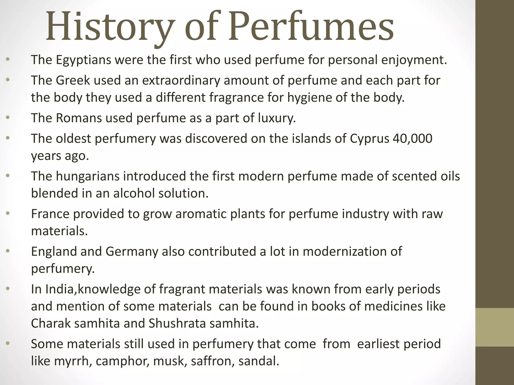perfumes | PPTX