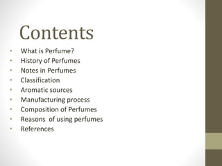 perfumes | PPTX