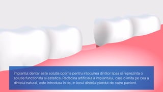 Aditia osoasa in cadrul operatiei de implant dentar | PPT